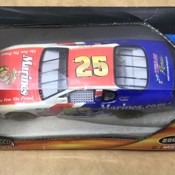Hot Wheels | Toys | Original Box Nascar Racing Marines 25 Randy Tolsma ...